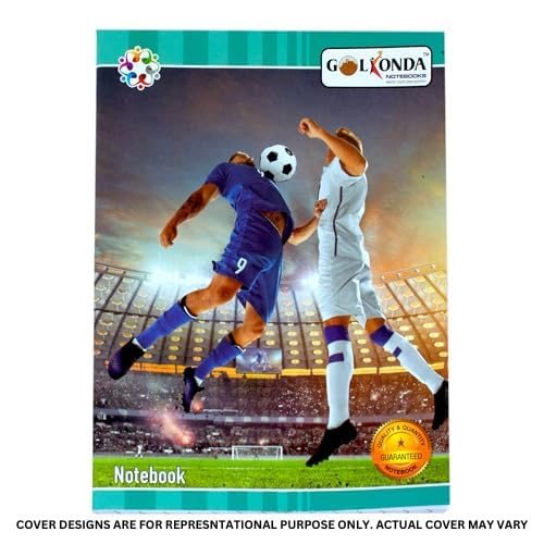 Golkonda Notebooks 160 Pages exercise notebook Maths Broad rule 24 X 18 ...