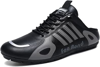 Amazon.com | Backless Tennis Shoes for Men Wide Mule Sneakers Slip on ...