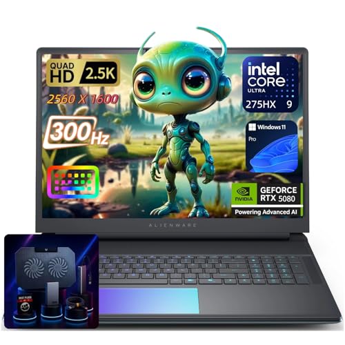 Alienware 18 Gaming Laptop 2025 - Intel Ultra 9 275HX . RTX 5080 16GB ...