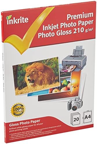 Inkrite PPIPG210A420 PhotoPlus Professional Paper Photo Gloss 210gsm A4 ...