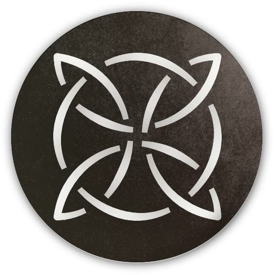 Dara Knot Symbol - Pin Button Badge - Element Wicca Pagan Paganism ...