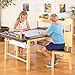 Amazon.com: Guidecraft Deluxe Art Center: Drawing and Painting Table ...