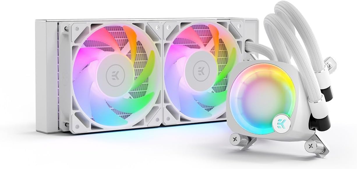 Amazon.com: EK AIO Elite 360mm D-RGB All-in-One CPU Liquid Cooler with ...