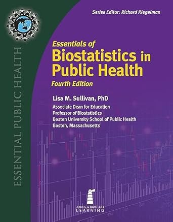 Essentials of Biostatistics in Public Health: .: 9781284288735 ...