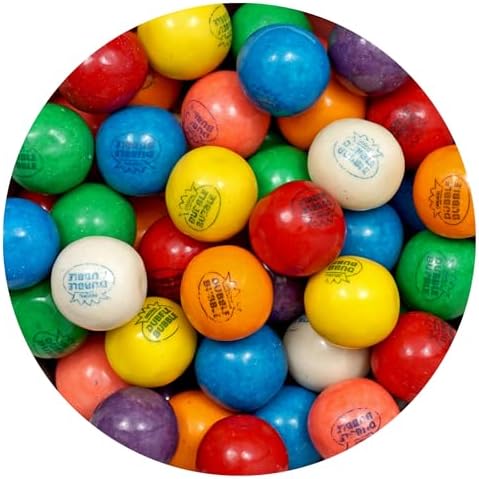 Amazon.com : 1 Inch Gumballs for Gumball Machine, Approx. 55 Pieces ...