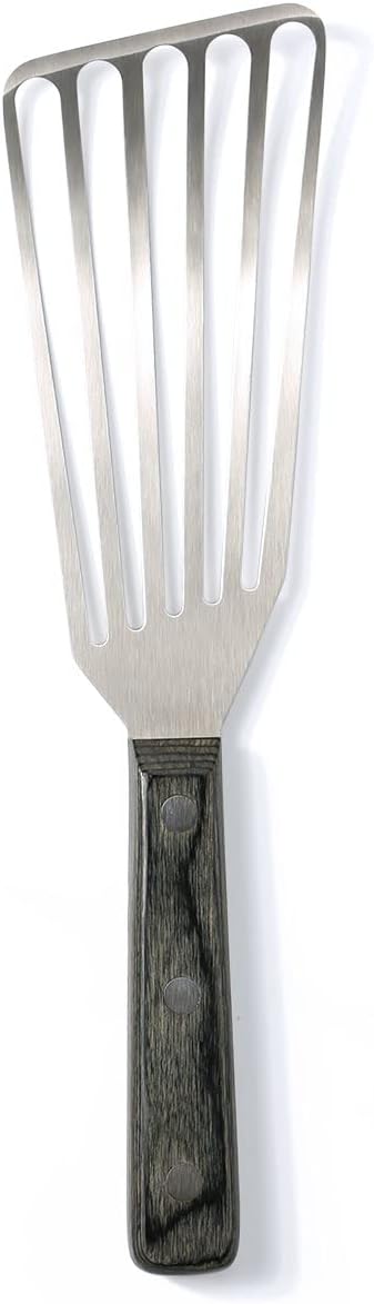 Amazon.com: Fish Spatula - Stainless Steel Slotted Offset Food Turner ...