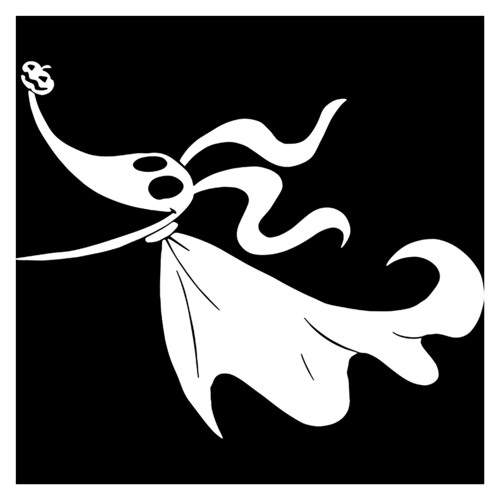 Nightmare Before Christmas Zero Silhouette