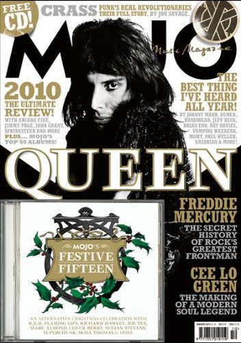Mojo Magazine #206 (Queen Cover) January 2011 w/ factory sealed CD ...