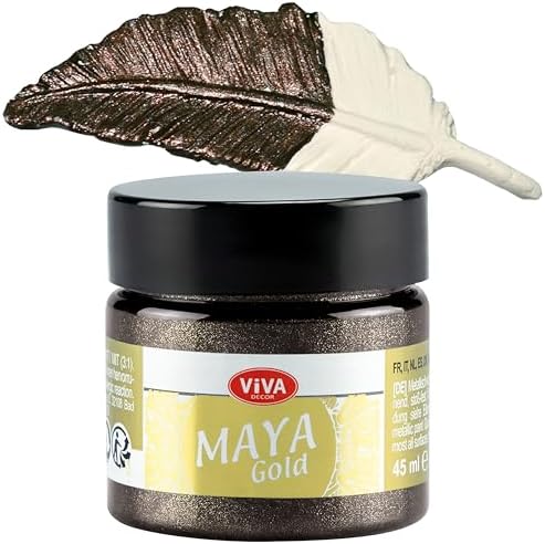 Viva Decor Maya Gold 45ml-Old Gold : Amazon.de: Küche, Haushalt & Wohnen