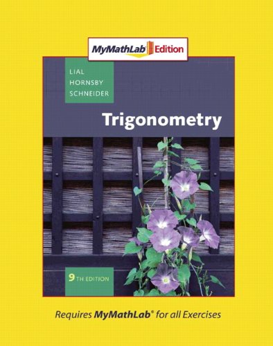 Amazon.com: Trigonometry, MyMathLab Edition (9th Edition ...