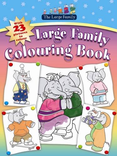 Large Family Colouring Book : Murphy, Jill, Murphy, Jill: Amazon.co.uk ...