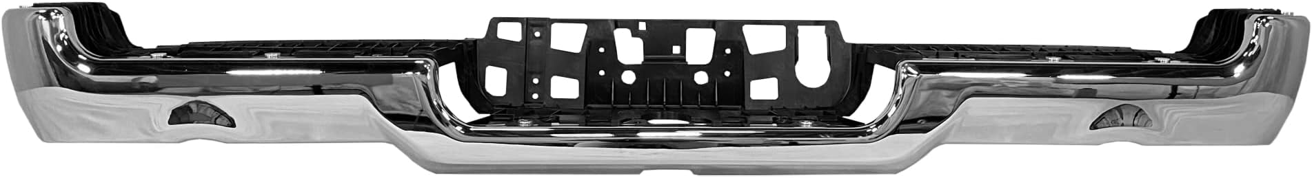 Amazon.com: BUMPERS THAT DELIVER - Chrome, Steel Rear Step Bumper Face Bar Compatible with 2019 ...