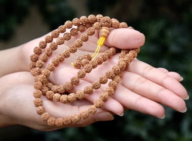 Hdbg Original Nepali Rudraksha Mala 108 Beads Lab Certified Rudraksha ...