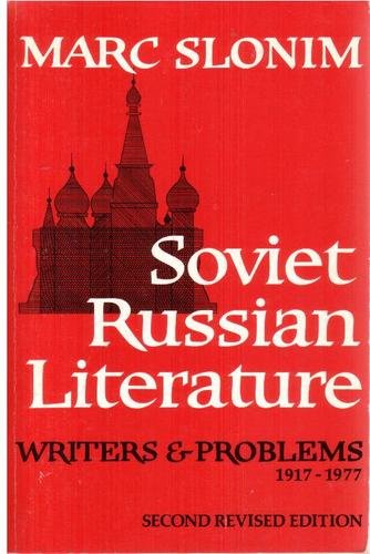 Amazon.com: Soviet Russian Literature: Writers and Problems, 1919-1977: ...