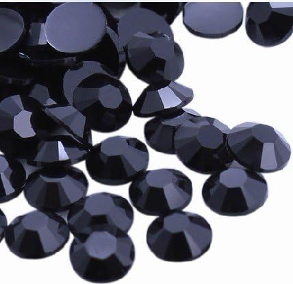 Amazon.com: 1000pcs Flat Back Rhinestones Round Brilliant 14 Cut 4mm ...