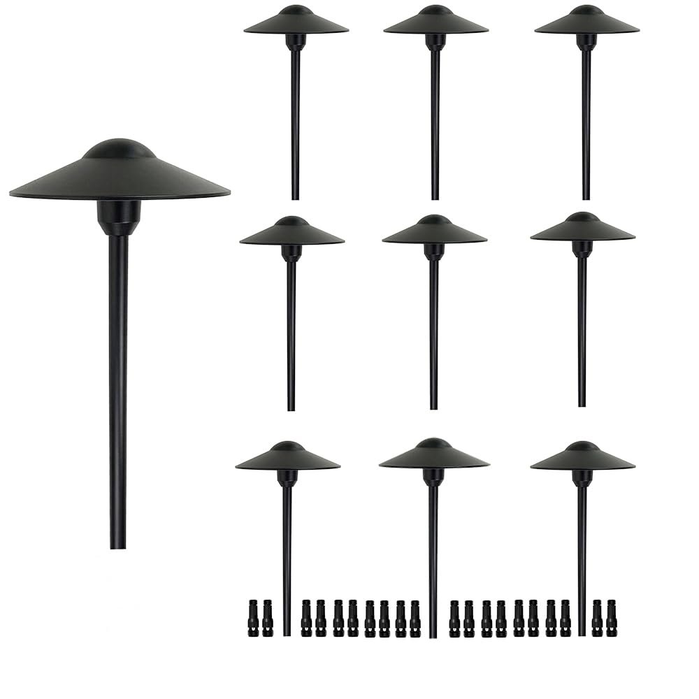 Snapklik.com : Arrownine Low Voltage Landscape Lighting Pathway Lights ...