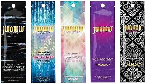 Amazon.com : Tanning Lotion Sample Packets Jwoww (5 packets) : Beauty ...