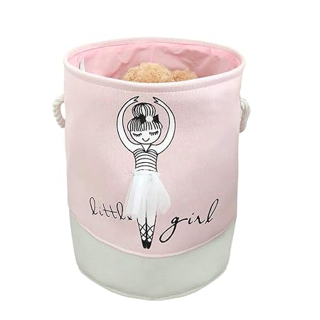 Amazon.com: UGszqm Girl Laundry Basket - Collapsible Baby Girl Laundry ...