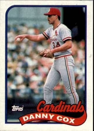 Amazon.com: 1989 Topps Baseball Card #562 Danny Cox : Collectibles ...