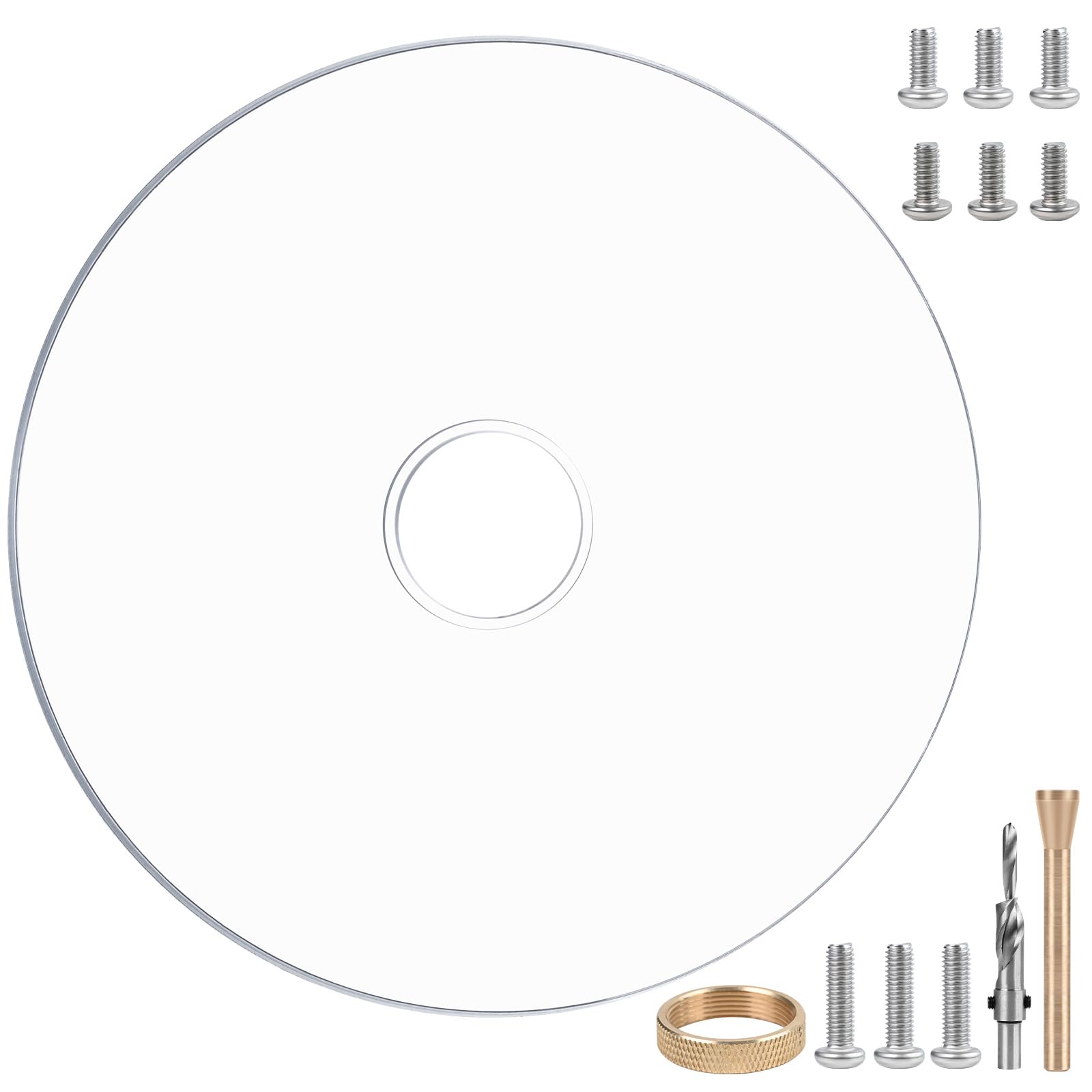 Amazon.com: Rtsyful 6-1/2" Universal Router Base Plates with ...