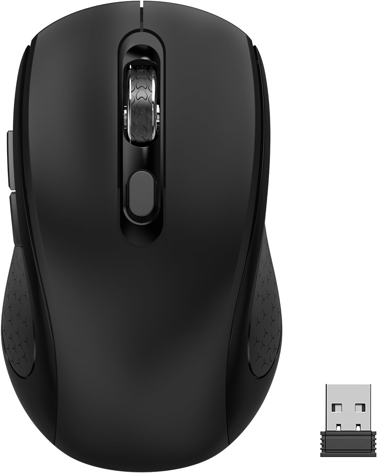Amazon.com: Wireless Mouse with Side Buttons for Laptop, PC, Chromebook ...
