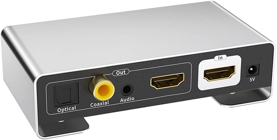 Audio Decoder, HDMI Audio Splitter, SPDIF + 3.5MM Output, Support HDMI ...