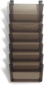 Amazon.com : Staples TRU RED Unbreakable 7-Pocket Plastic Letter Wall ...