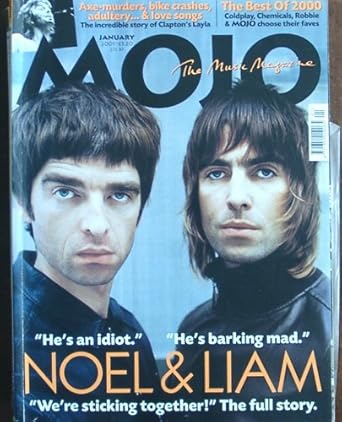 Mojo Magazine Issue 86 (January, 2001) (Oasis cover): Paul Trynka ( Ed ...