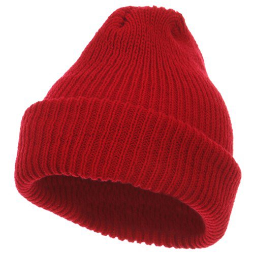 Artex Solid Plain Watch Cap Beanie - Red : Amazon.in: Clothing ...