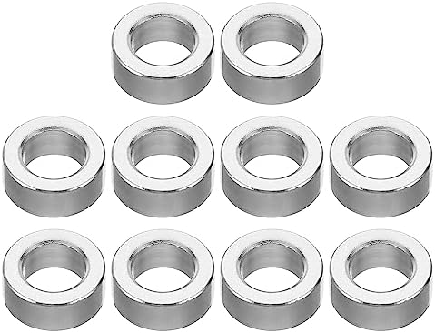 Amazon.com: PATIKIL M6 Aluminum Spacers, 10 Pcs Metal Spacer Aluminum ...