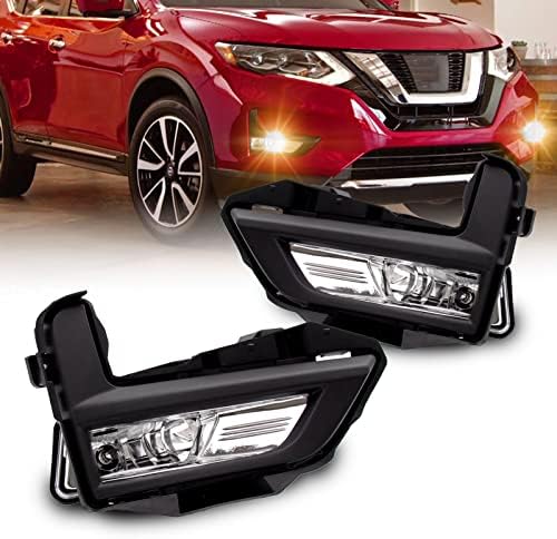 Amazon.com: WEZEMLIGHT Fog Lights Assembly Replacement For 2017-2020 ...