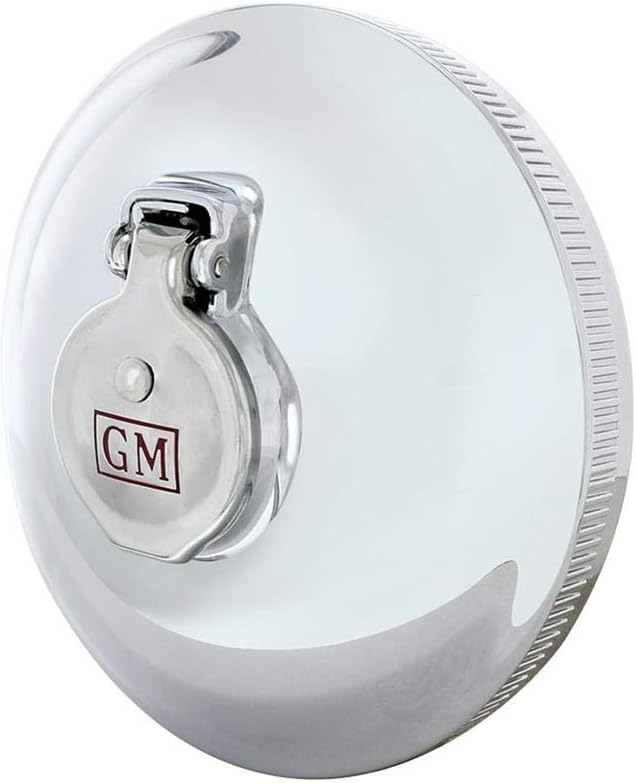 Amazon.com: United Pacific 110318 GM Locking Gas Cap for 1938-71 GM ...