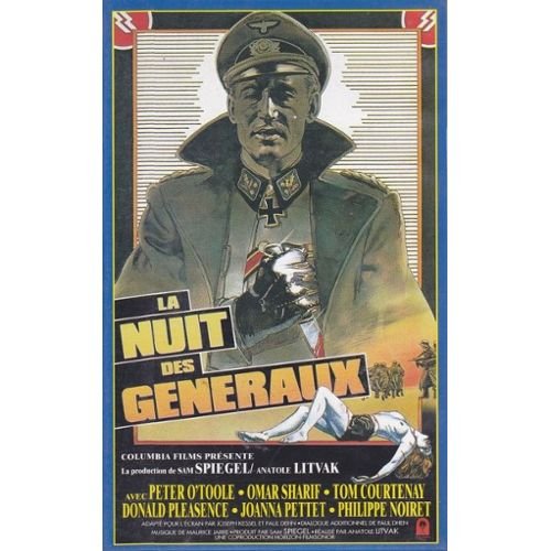 La nuit des généraux [VHS]: Amazon.de: O'Toole, Peter, Sharif, Omar ...