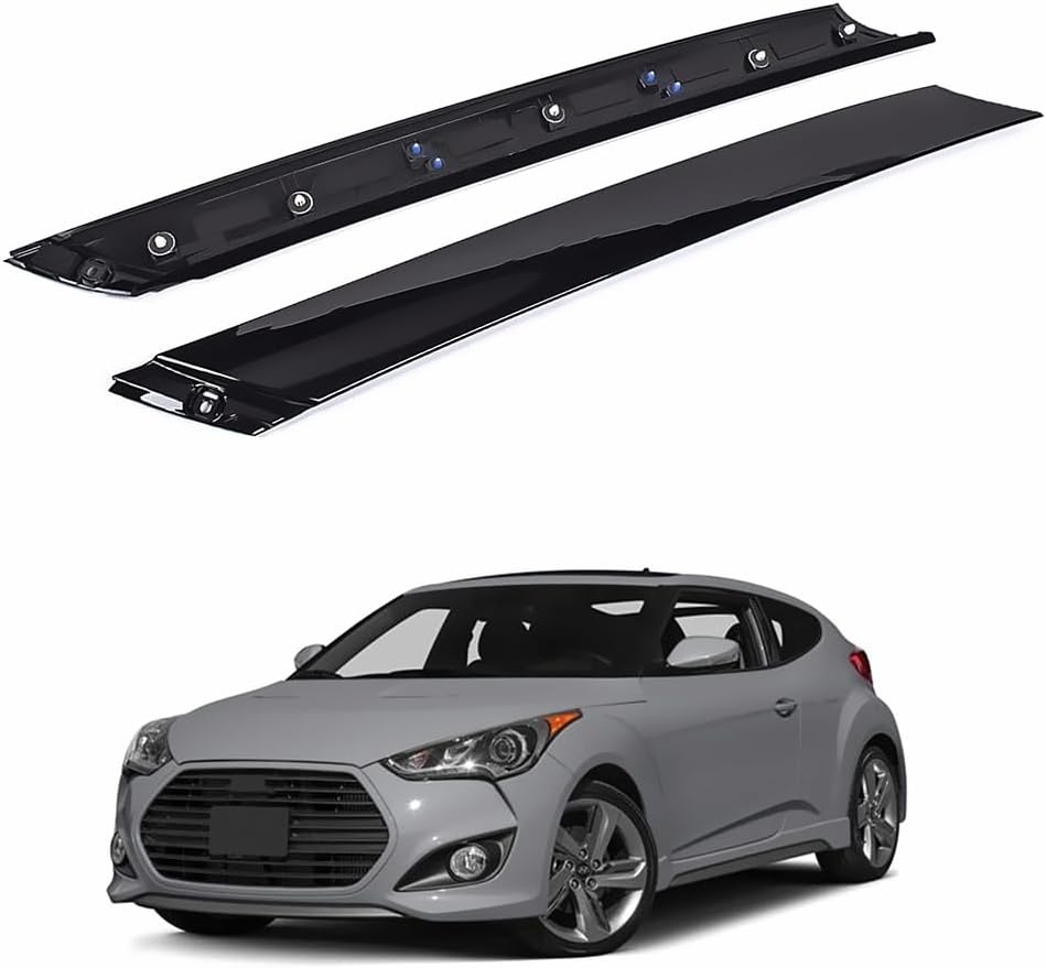 Amazon.com: Donpida A pillar Trim Molding Windshields A-pillar Trim ...