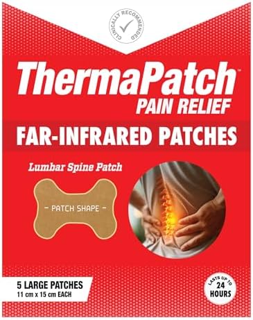 Amazon.com: ThermaPatch Far Infrared Pain Relief Patches (Lumbar Spine ...