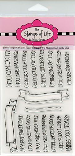 Amazon.com: Camera Sentiment Stamps for Card-Making and Scrapbooking ...