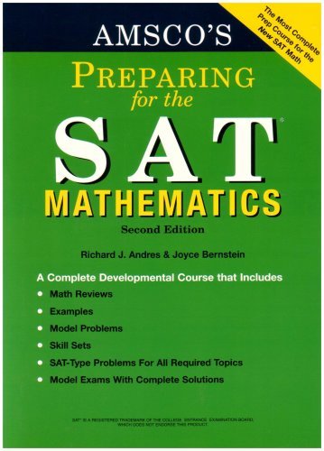 By Richard Andres - Amsco's Preparing for the Sat I: Mathematics ...