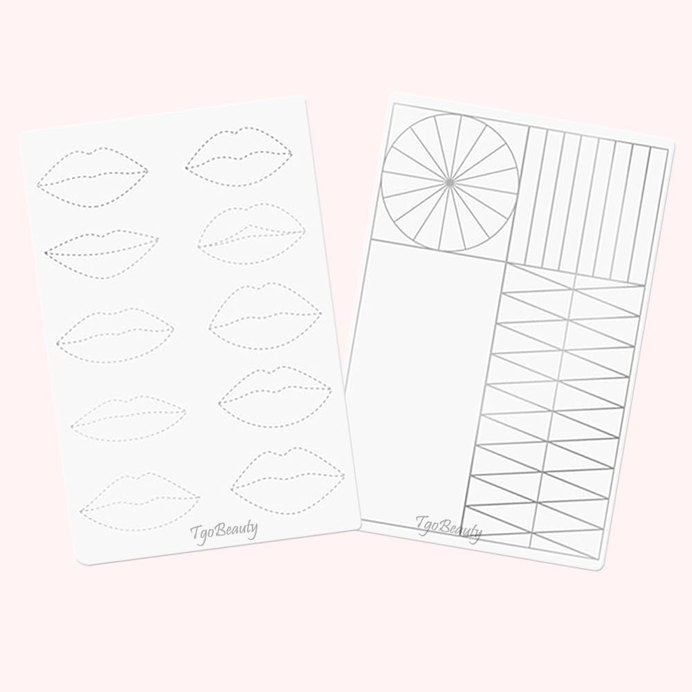 Amazon.com : 5pieces Thickness Microblading Silicone Eyebrows Practice ...