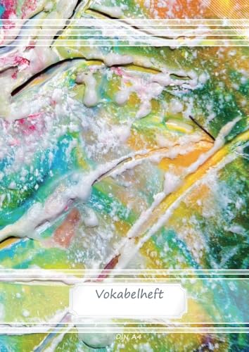 Amazon.com: Vokabelheft DIN A4: 70 Seiten liniert, 2 Spalten, Lineatur ...