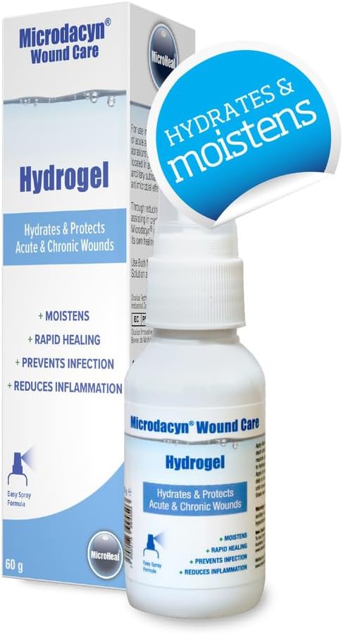 Microdacyn Wound Care Hydro Gel 60 g : Amazon.com.au: Health, Household ...