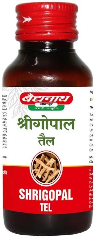 Buy Baidyanath Asli Ayurved SHRIGOPAL Tail -25 ML | Ayurvedic Oil with ...