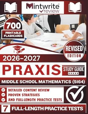 Amazon.com: Praxis Math (5165) Study Guide 2025-2026: Complete Review ...