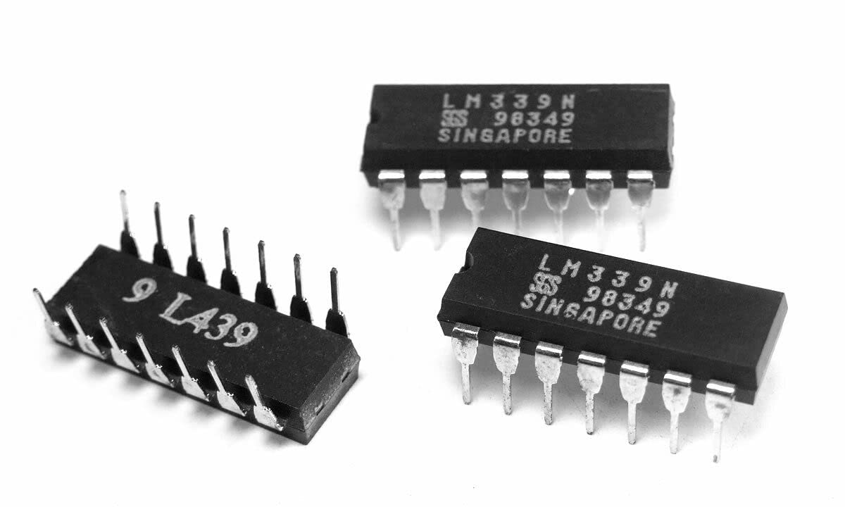 LM339N (UPC339C) Quad Precision Comparator 339 IC (1 pcs) : Amazon.in ...