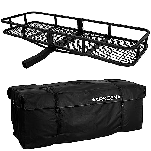 Snapklik.com : ARKSEN 60 X 24 Inch Angled Cargo Rack Carrier
