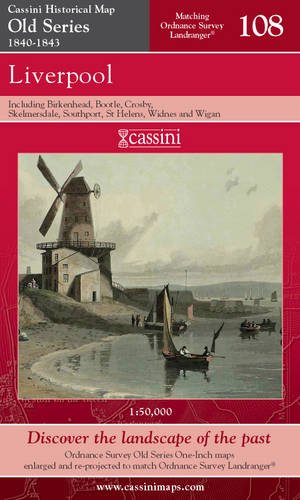 Liverpool: No. 108 (Cassini Old Series Historical Map): Amazon.co.uk ...