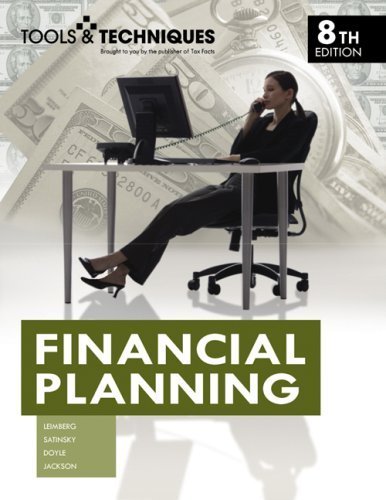 Tools and Techniques of Financial Planning: 8th (Eigth) Edition ...