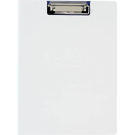 Amazon | ナカバヤシ クリップボード カバータイプ 発泡PPシリーズ ブルー QBCH-A4E-B | クリップファイル・ボード | 文房具・オフィス用品