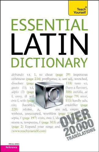 Buy Teach Yourself Essential Latin Dictionary: Latin-english / English ...