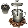 Amazon.com: EXPLORATION GADGET Titanium Camping Coffee Maker use as French Press, Coffee Pot ...