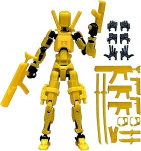 Amazon.com: FAMOPLAY 2PCS Assembled Titan T13 Action Figures Set, 2 ...